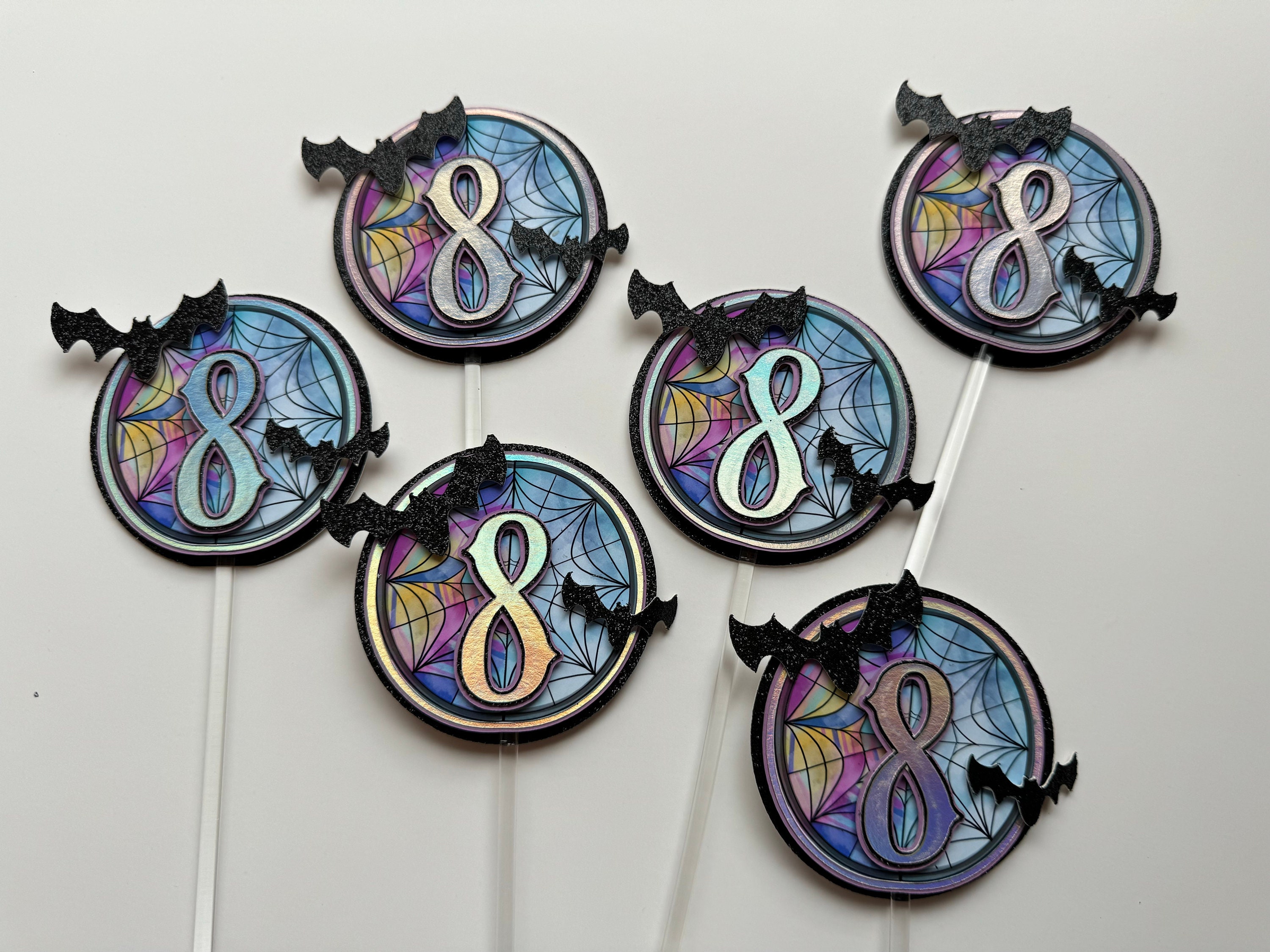 Wednesday Themed Cupcake Toppers | Personalized | Custom - Etsy