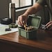 Battery Storage Army / Military Box for Batteries in Olive / Camouflage ...