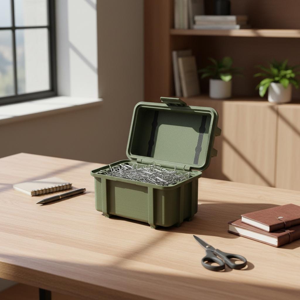 Battery Storage Army / Military Box for Batteries in Olive / Camouflage ...