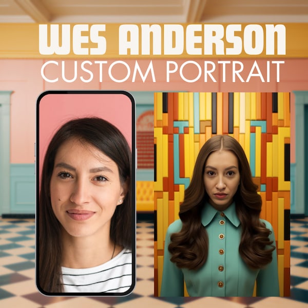 Wes Anderson Character Portraits - Etsy