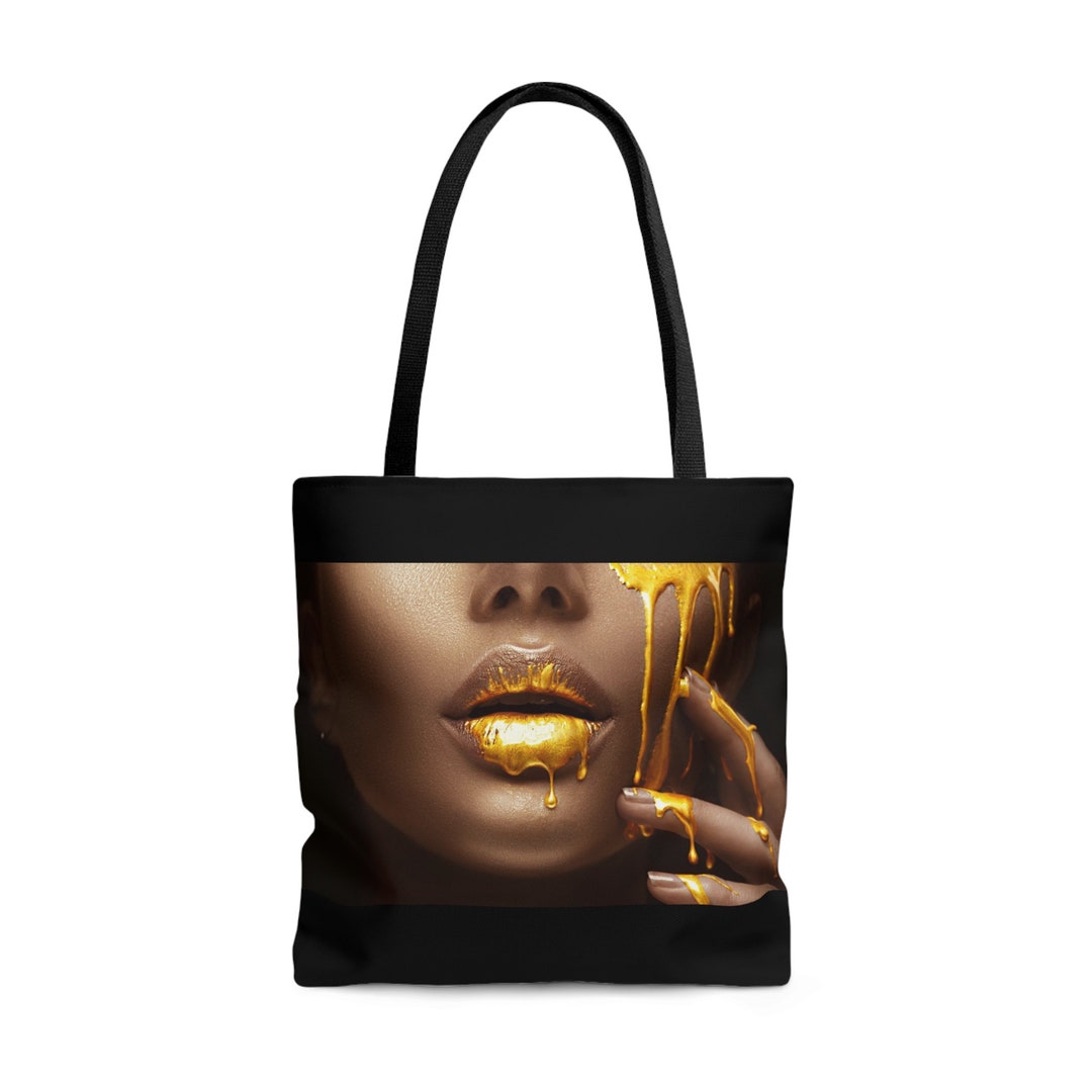 Afro Woman Tote Bag African American Totes Gift for Black - Etsy