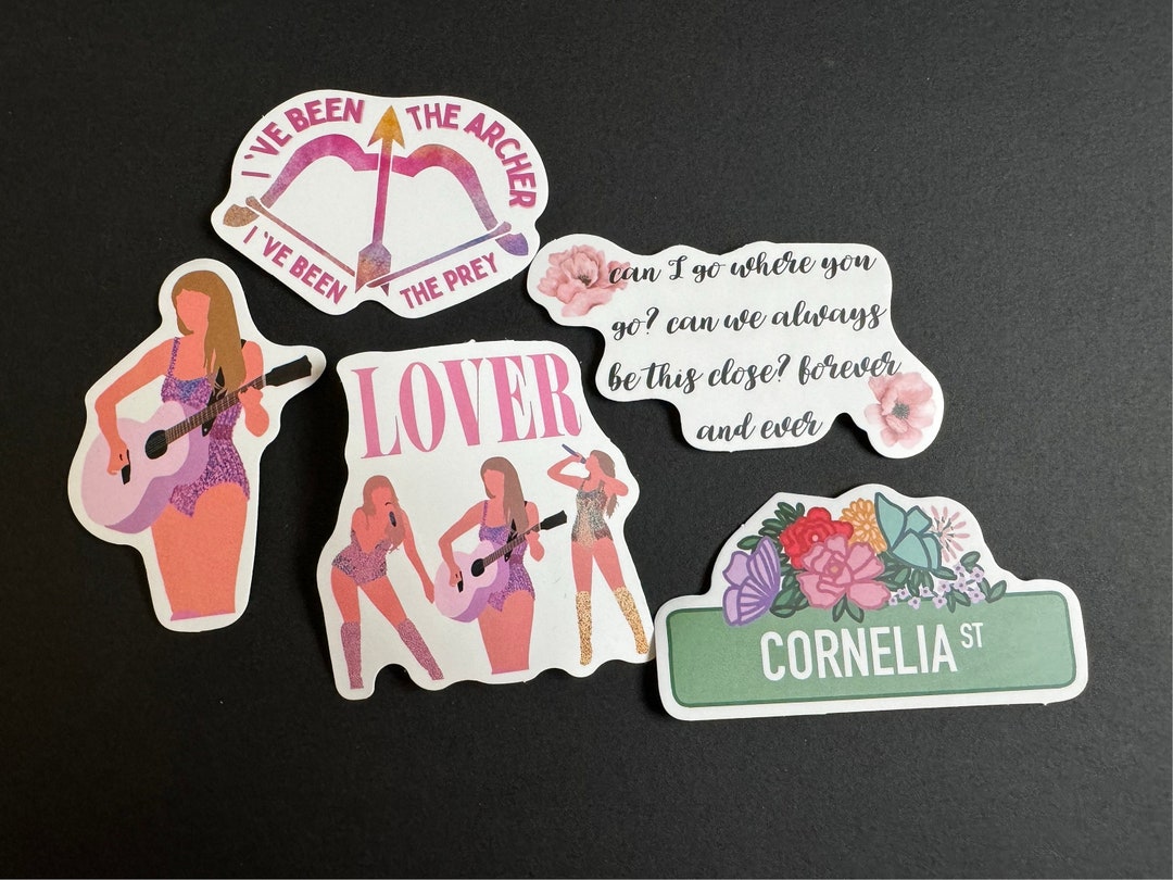 Taylor Swift Lover Album Sticker Bundle - Etsy
