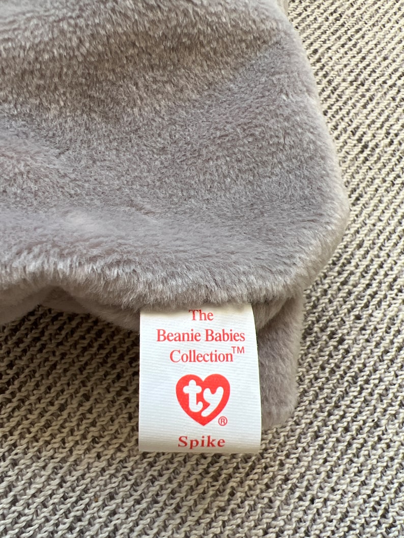 Rare PVC Pellet Spike Beanie Baby With Errors - Etsy