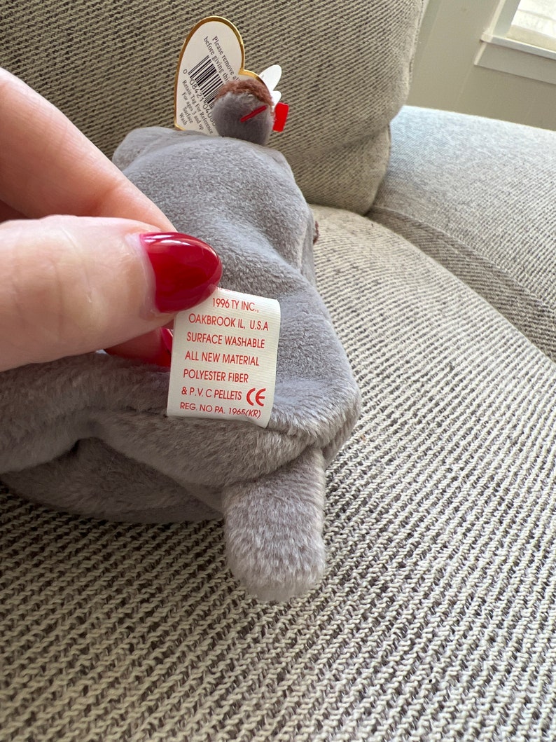 Rare PVC Pellet Spike Beanie Baby With Errors - Etsy