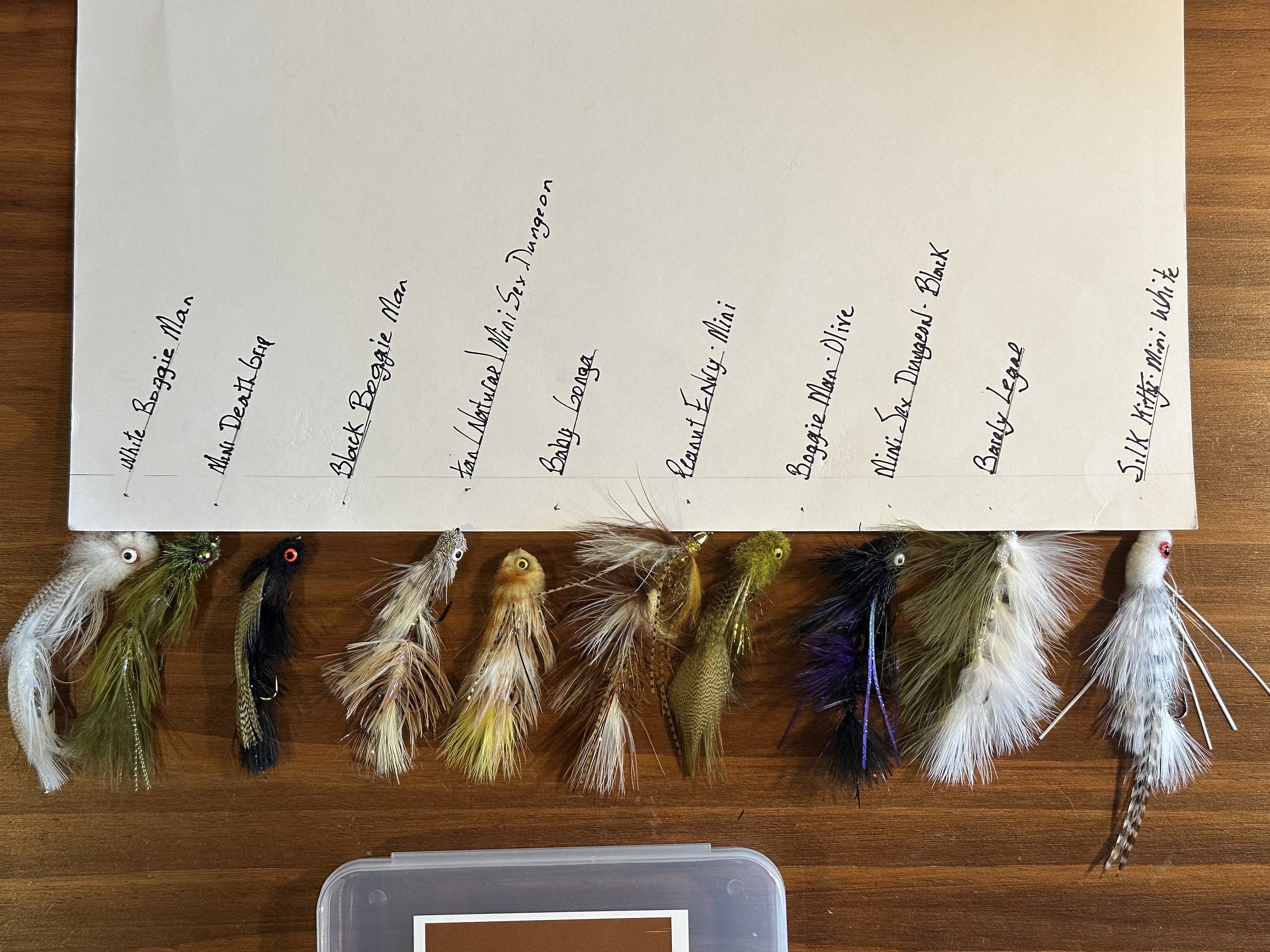 8 Articulated Streamers, Fly Box Included - Etsy