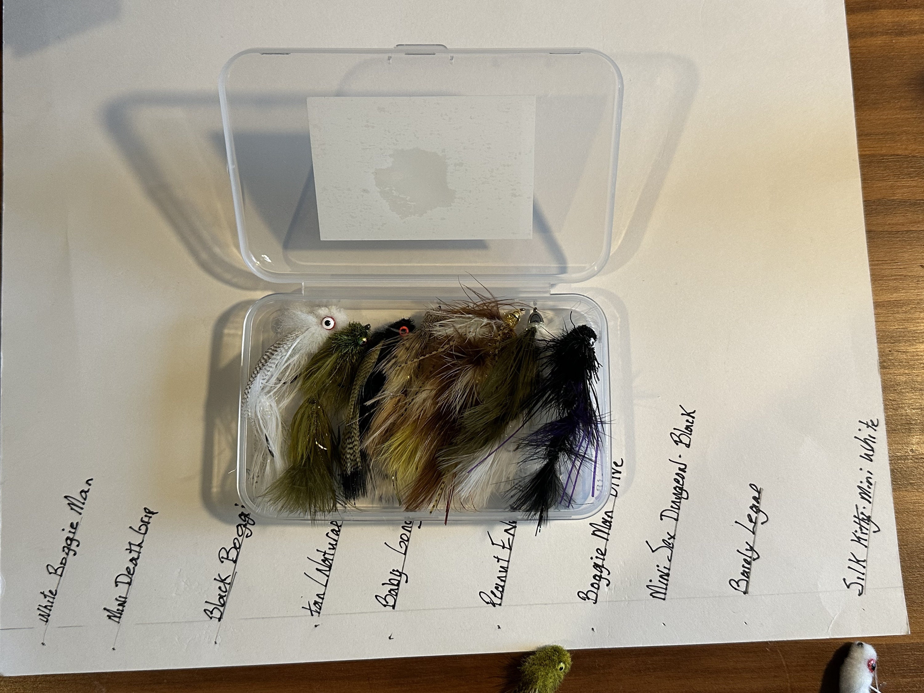 8 Articulated Streamers, Fly Box Included - Etsy