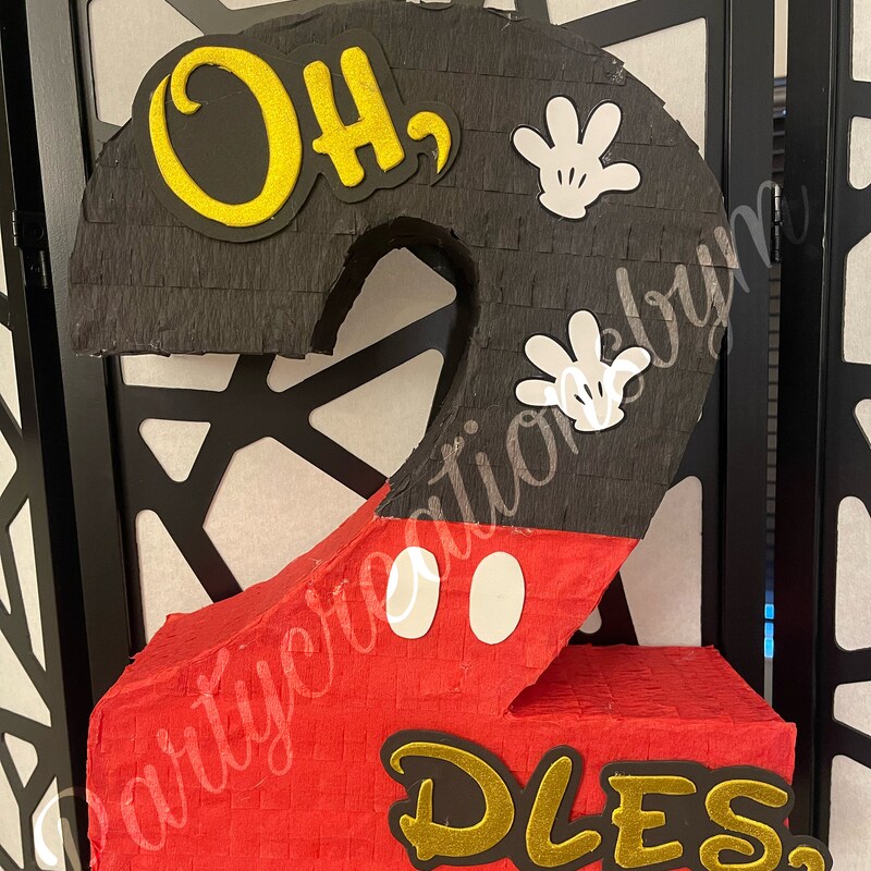 Mickey Mouse Pinata - Etsy
