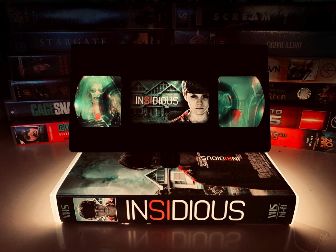 Insidious VHS Lamp, Horror VHS Movie Lamp, Lamp Tapes, Retro VHS Table ...