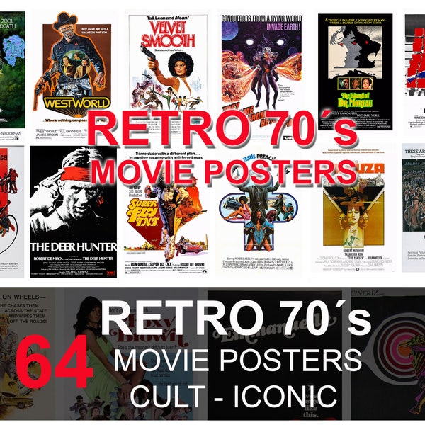 70s Movie Posters - Etsy