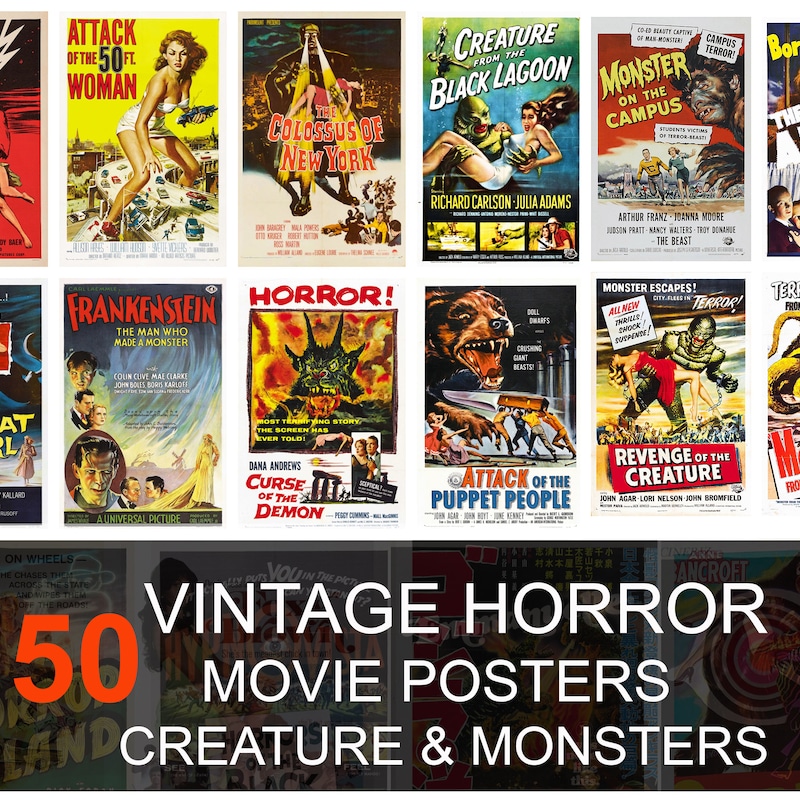 The Atomic Horror Movie - Etsy