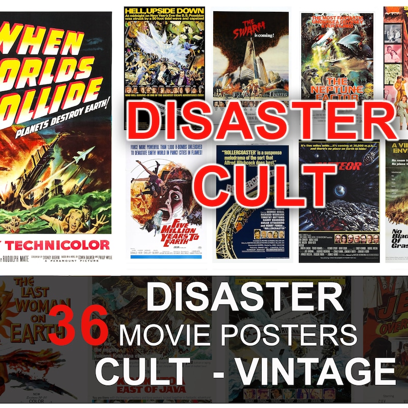 B Movie Poster - Etsy