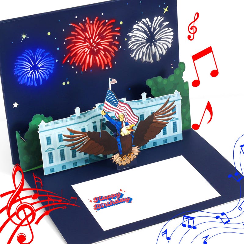 Personalized Donald Trump Birthday Card - Etsy