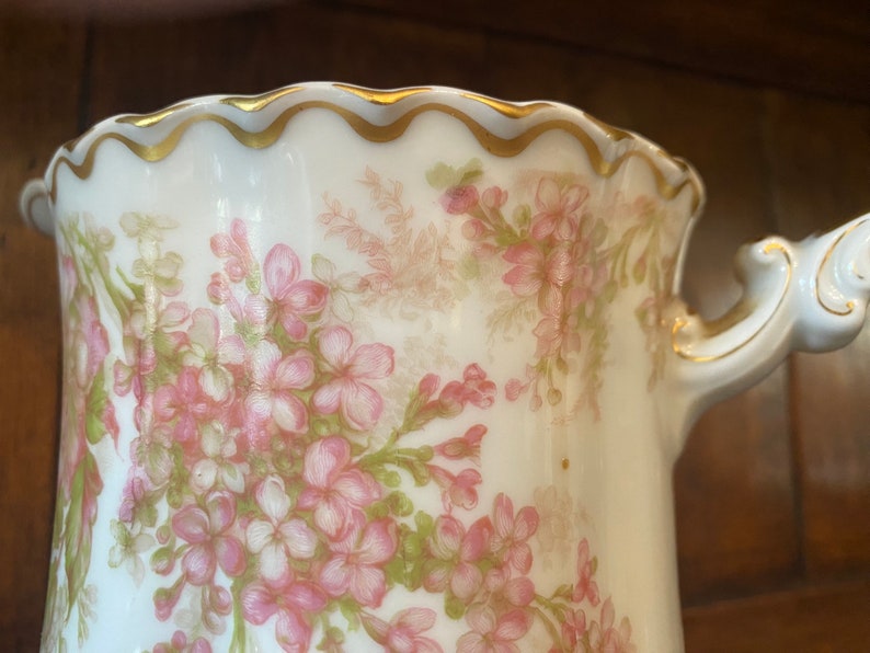 Rare Vintage Haviland Limoges Pitcher French Porcelain 24K Gold Trim - Etsy