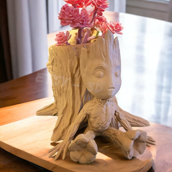 Groot Flower Pot - Etsy