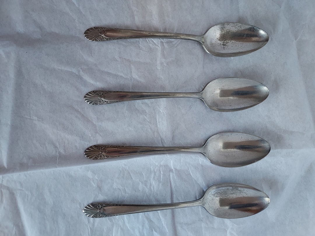 Radiance Crown Silverplate, 1930s, Lot of 4 Spoons - Etsy