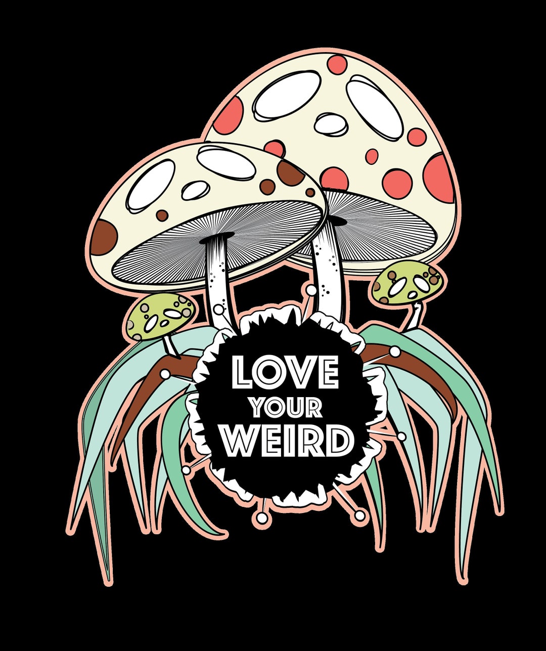Love Your Weird Print - Etsy