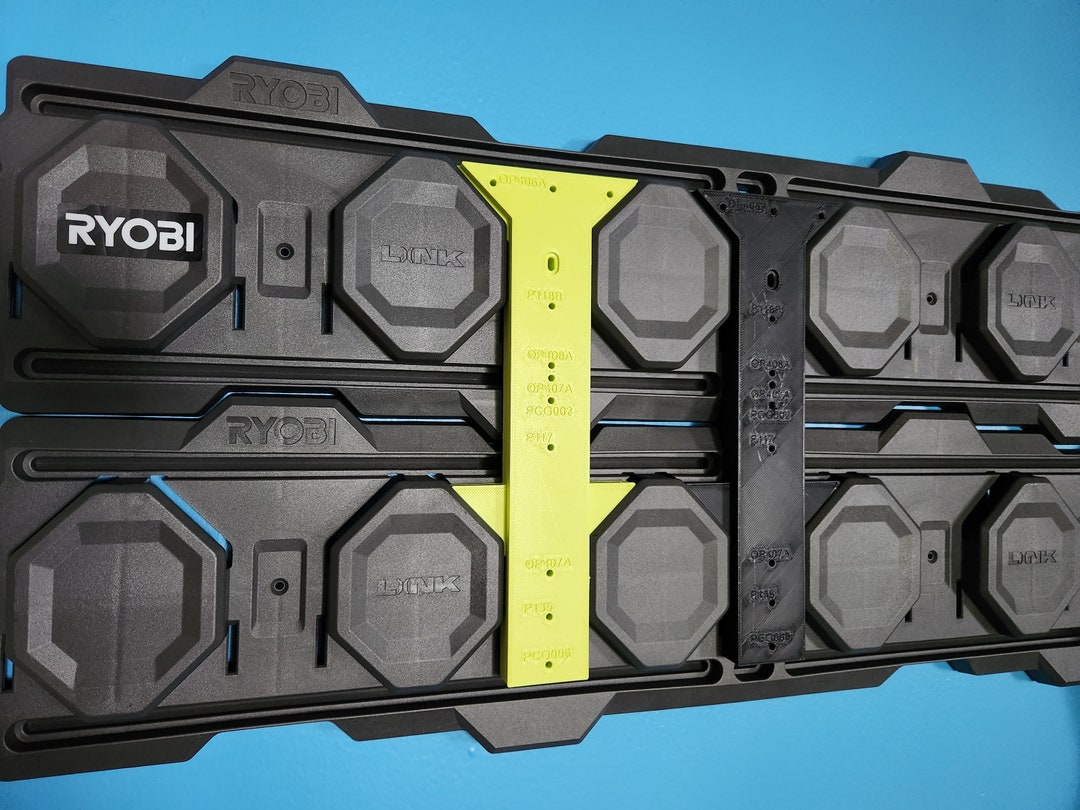 Ryobi Link Compatible Charger/tool Holder Dual Rail - Etsy