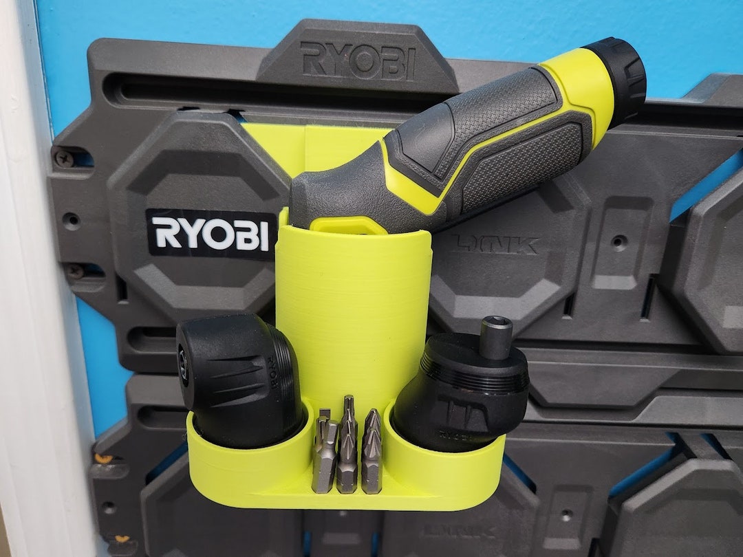 Ryobi Link Compatible Screwdriver Holder With Accessory Storage - Etsy
