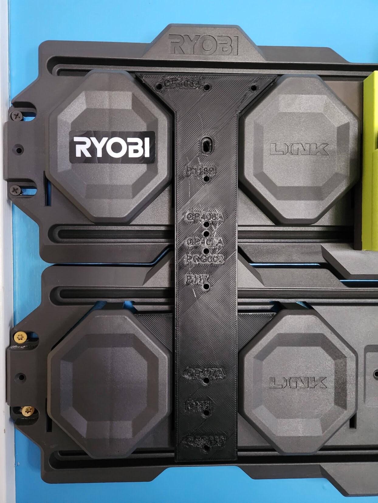 Ryobi Link Compatible Charger/tool Holder Dual Rail - Etsy