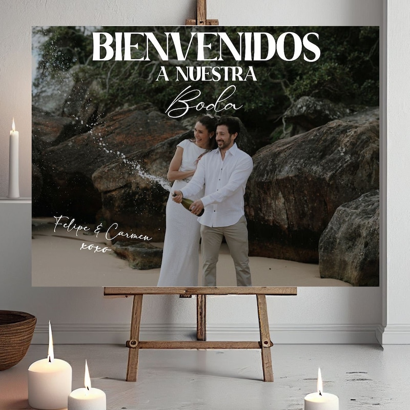 Spanish Welcome Sign - Etsy