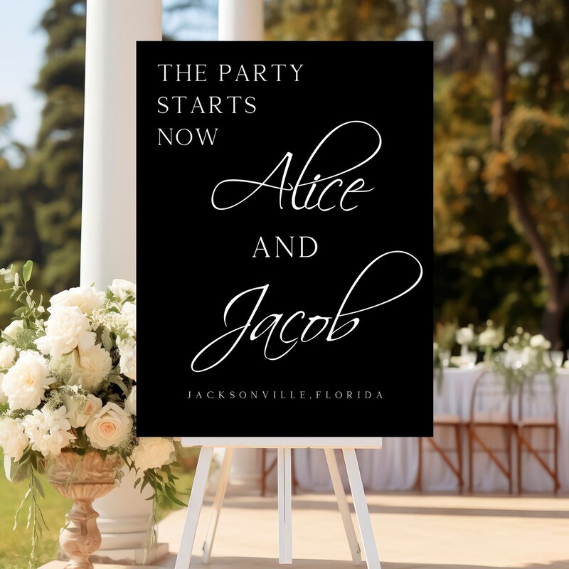 Reception Entrance Signs - Etsy