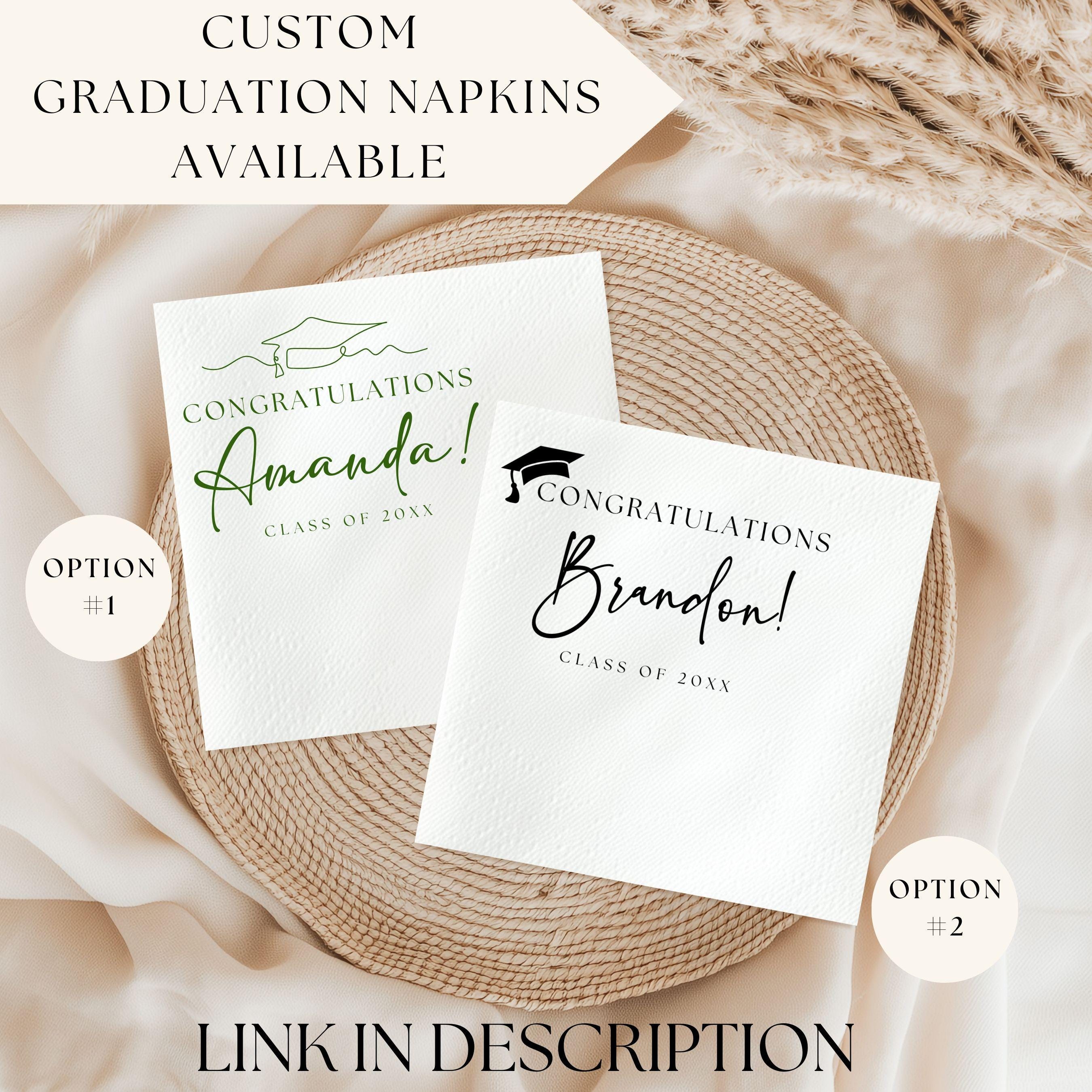 Graduation Welcome Party Sign Custom Grad Party Sign Personalized ...