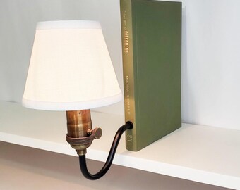 Bookshelf Lamp. Bookcase Light. Bookshelf Decor. Home Library/office ...