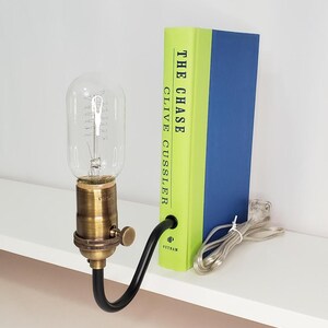 Bookshelf Lamp. Bookcase Light. Bookshelf Decor. Home Library/office ...