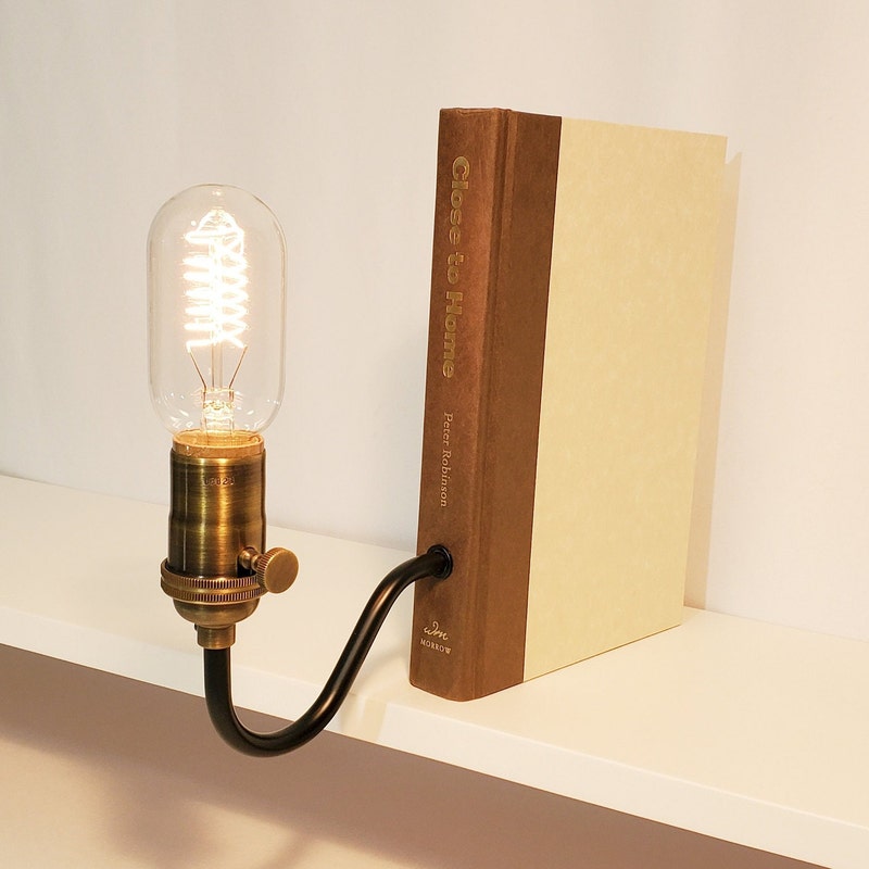 Bookshelf Lamp - Etsy