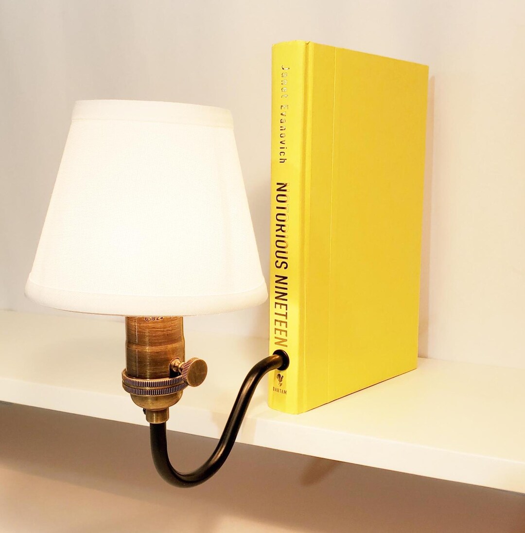 Bookshelf Lamp. Bookcase Light. Bookcase/bookshelf Decor. Library ...