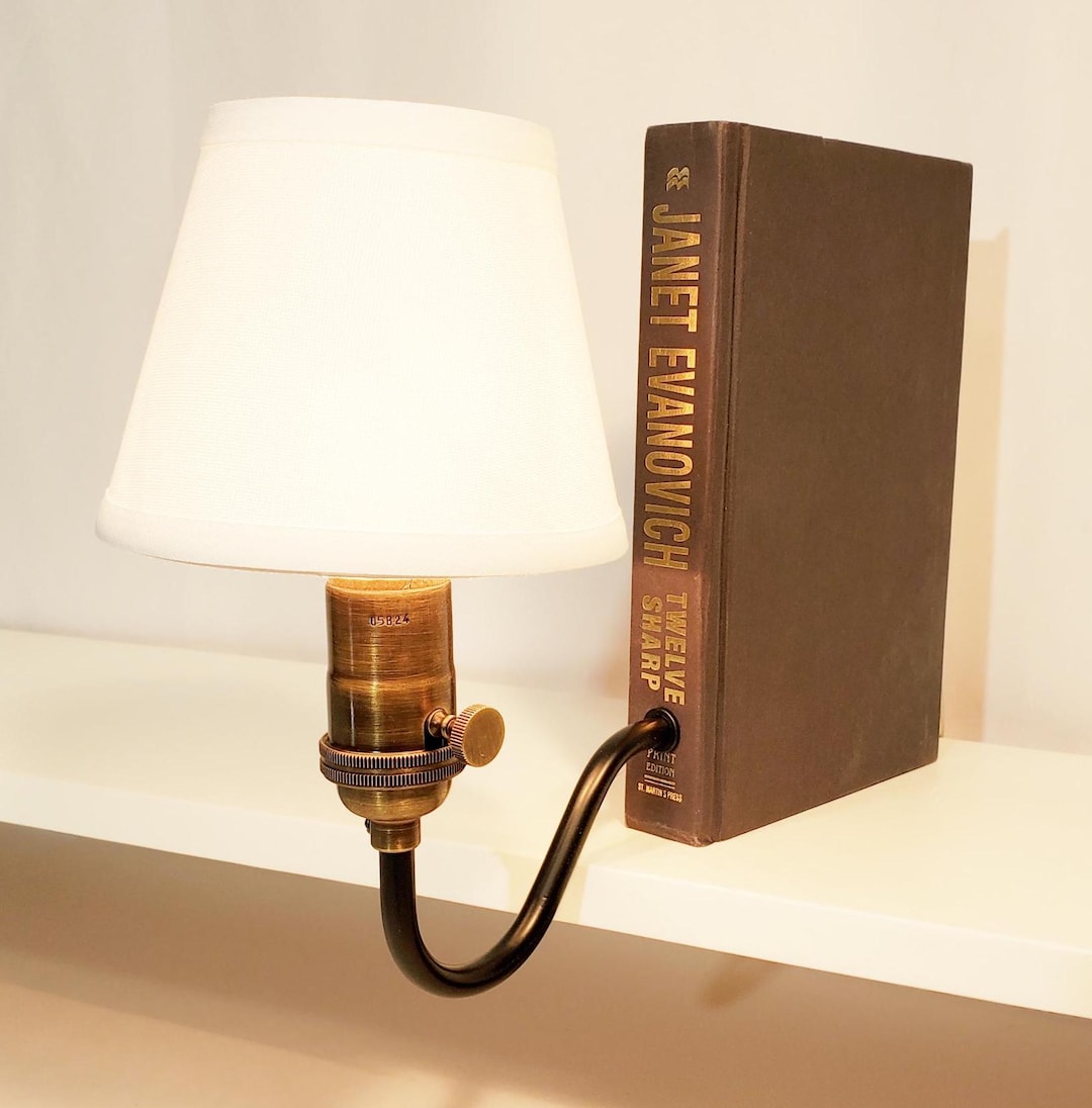 Bookshelf Lamp. Bookcase Light. Bookshelf Decor. Library/office Decor ...