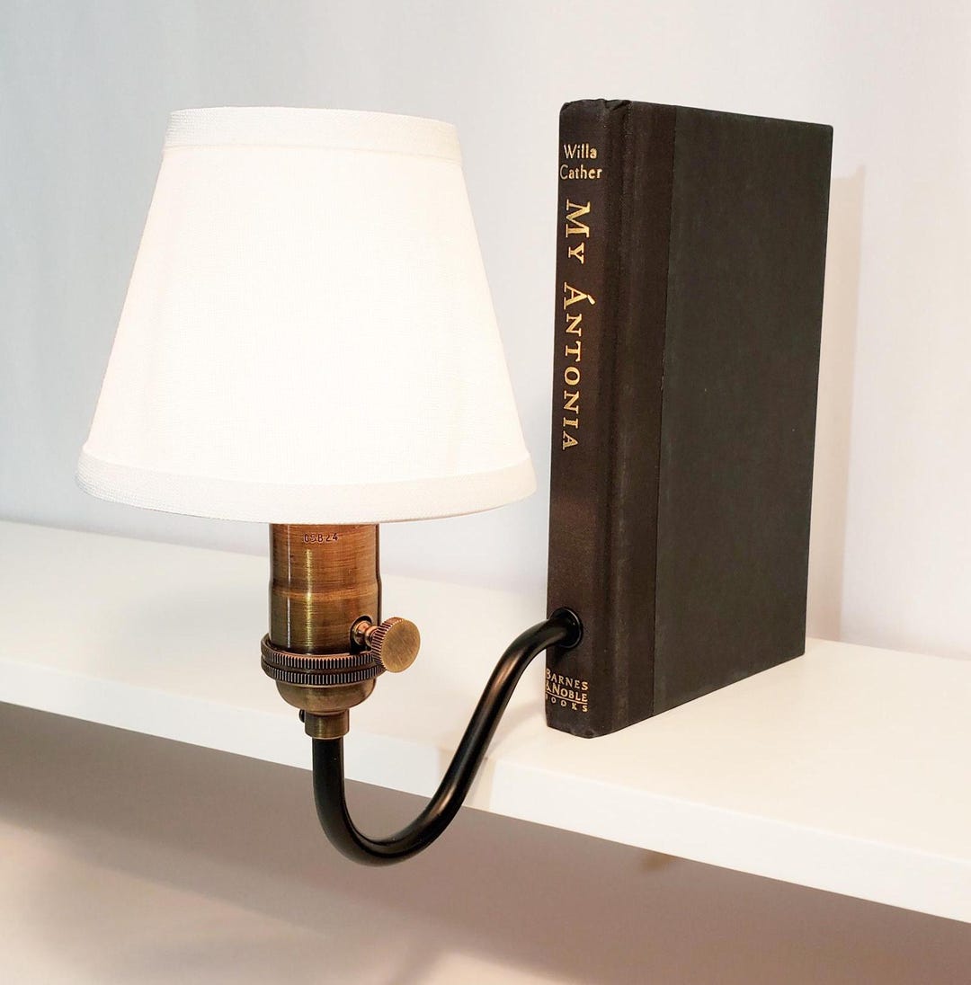 Bookshelf Lamp. Bookcase Light. Bookshelf Decor. Home Library/office ...