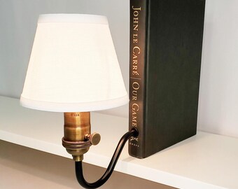 Bookshelf Lamp. Bookcase Light. Bookshelf Decor. Home Library/office ...