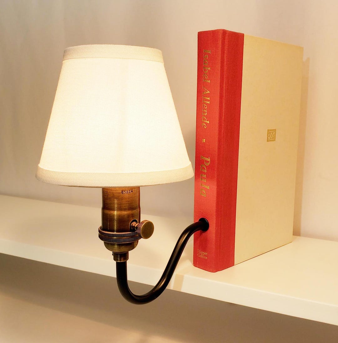 Bookshelf Lamp. Bookcase Light. Bookshelf Decor. Home Library/office ...