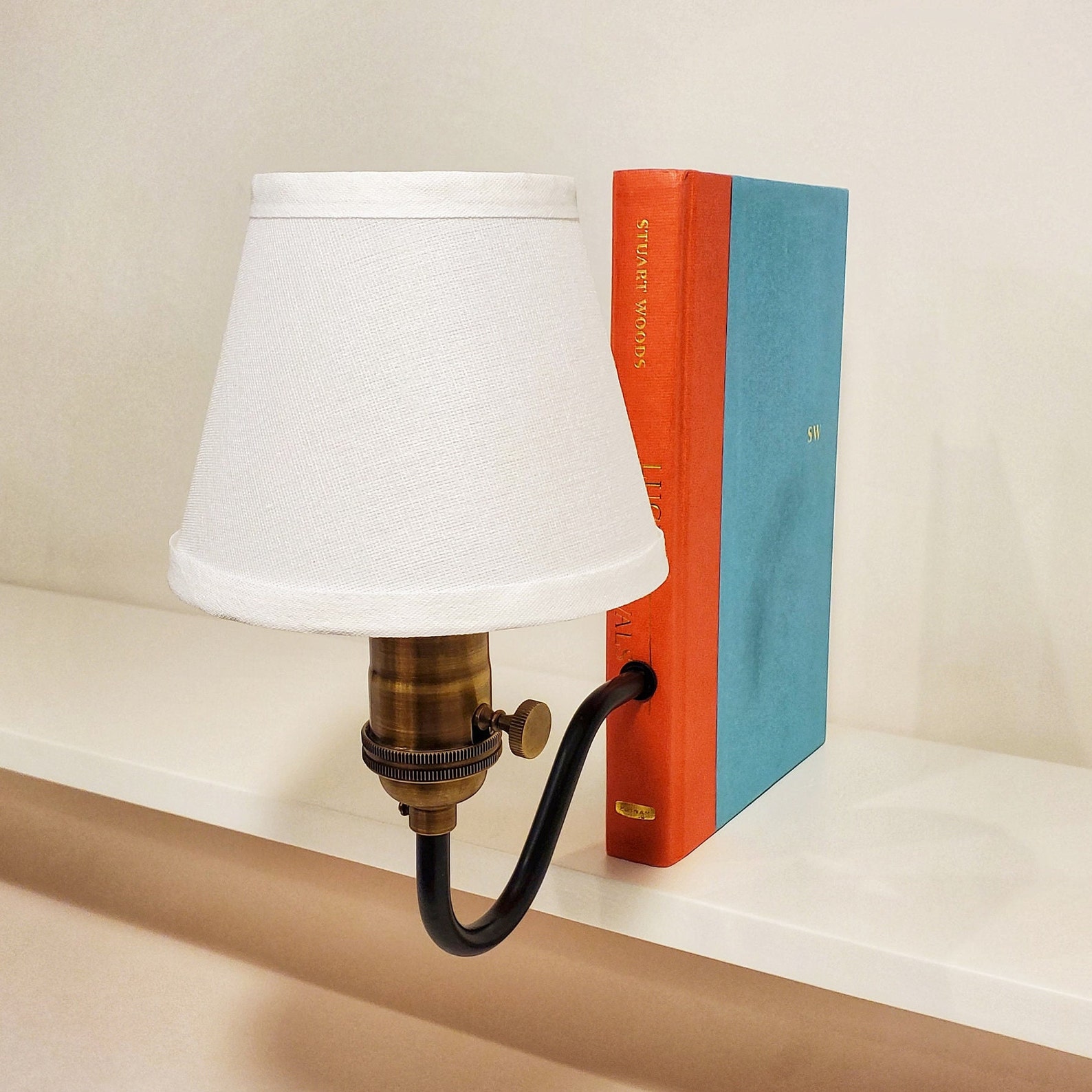 Bookshelf Lamp. Bookcase Light. Ideal for Book Lovers. Bookcase ...