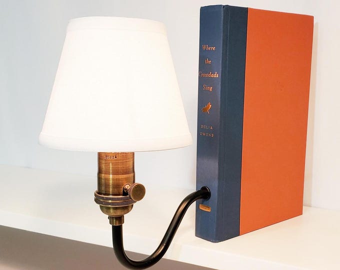 Bookshelf Lamp. Bookcase Light. Bookcase/bookshelf Decor. Library ...