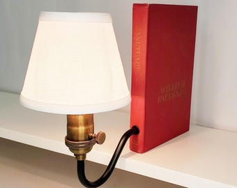 Bookshelf Lamp. Bookcase Light. Bookshelf Decor. Library/office Decor ...
