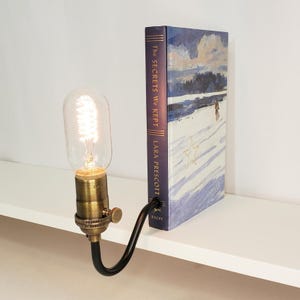 Bookshelf Lamp. Bookcase Light. Bookshelf Decor. Home Library/home ...