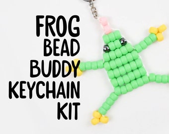Pencil Bead Buddy Pony Bead Keychain Kit - Etsy