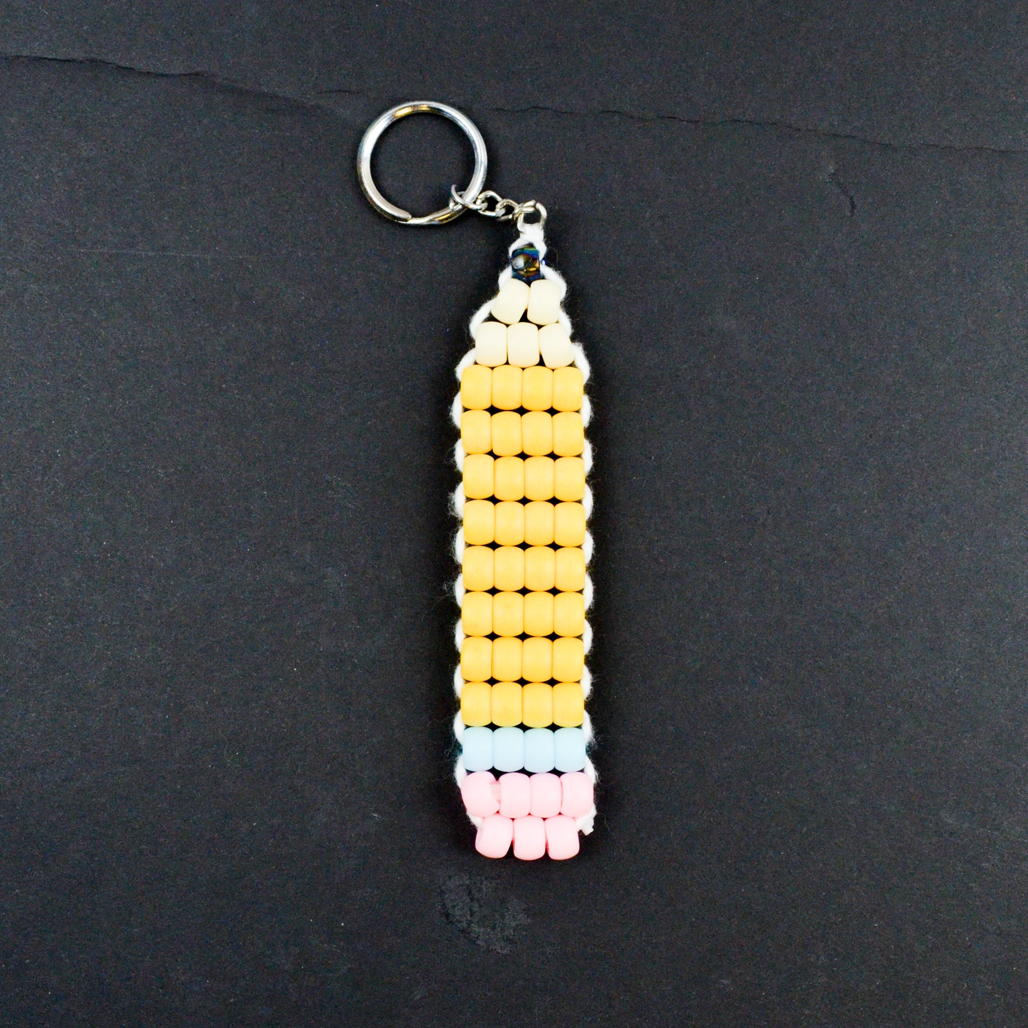 Pencil Bead Buddy Pony Bead Keychain Kit - Etsy