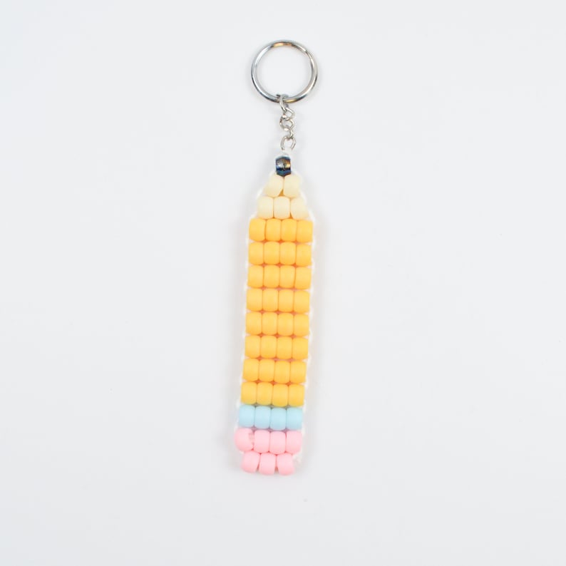 Pencil Bead Buddy Pony Bead Keychain Kit - Etsy