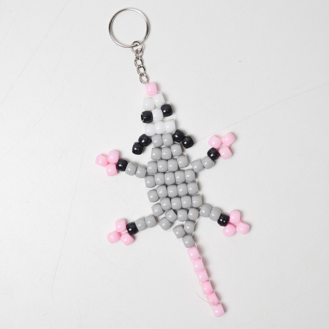 DIY Possum Bead Buddy Pony Bead Keychain Kit - Etsy