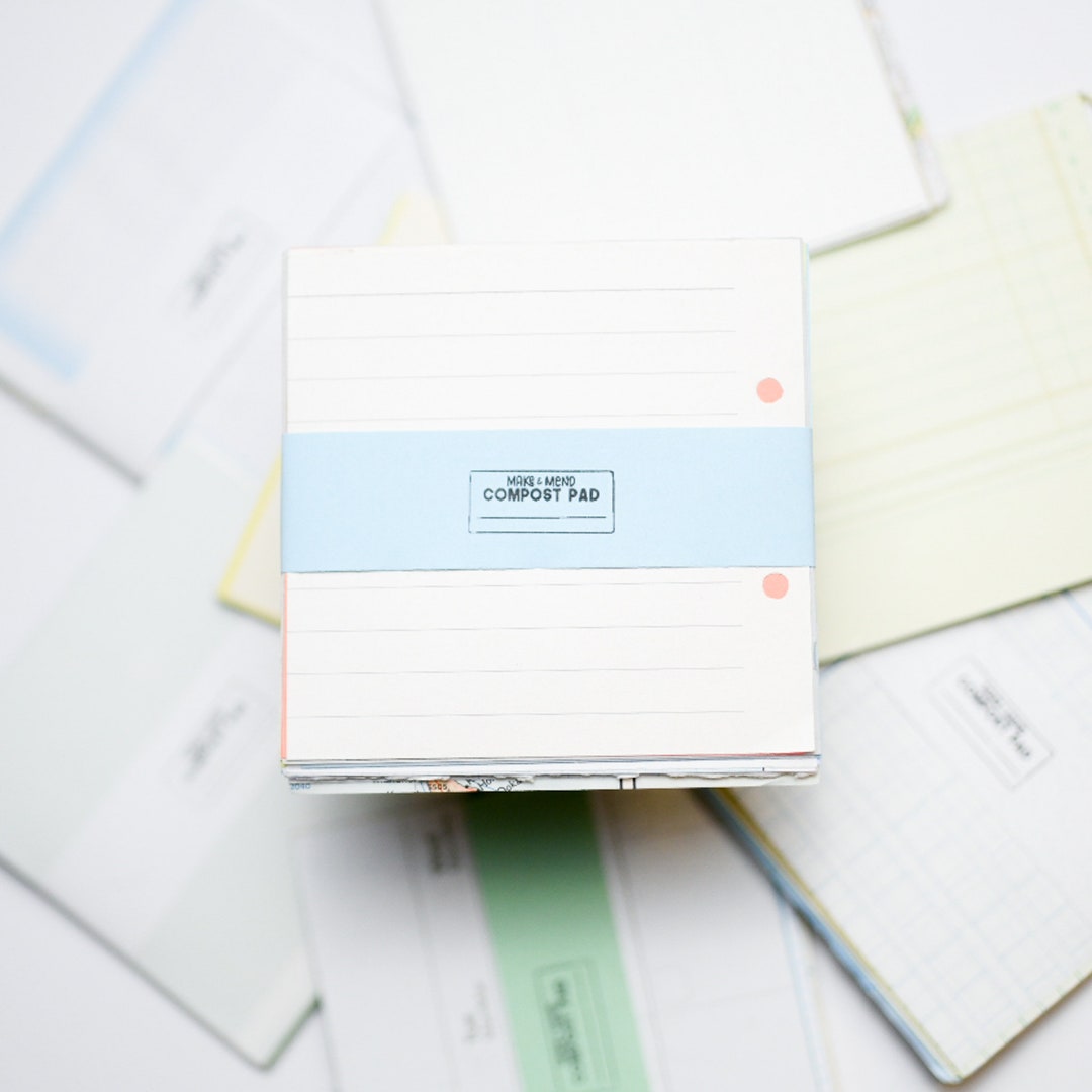 Make & Mend Compost Paper Pad - Etsy