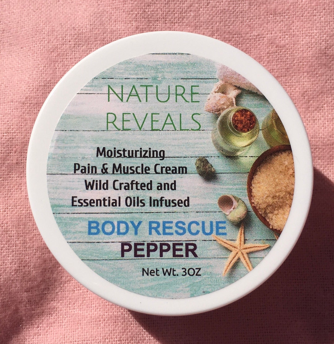 Black Pepper Muscle and Pain Cream - Etsy