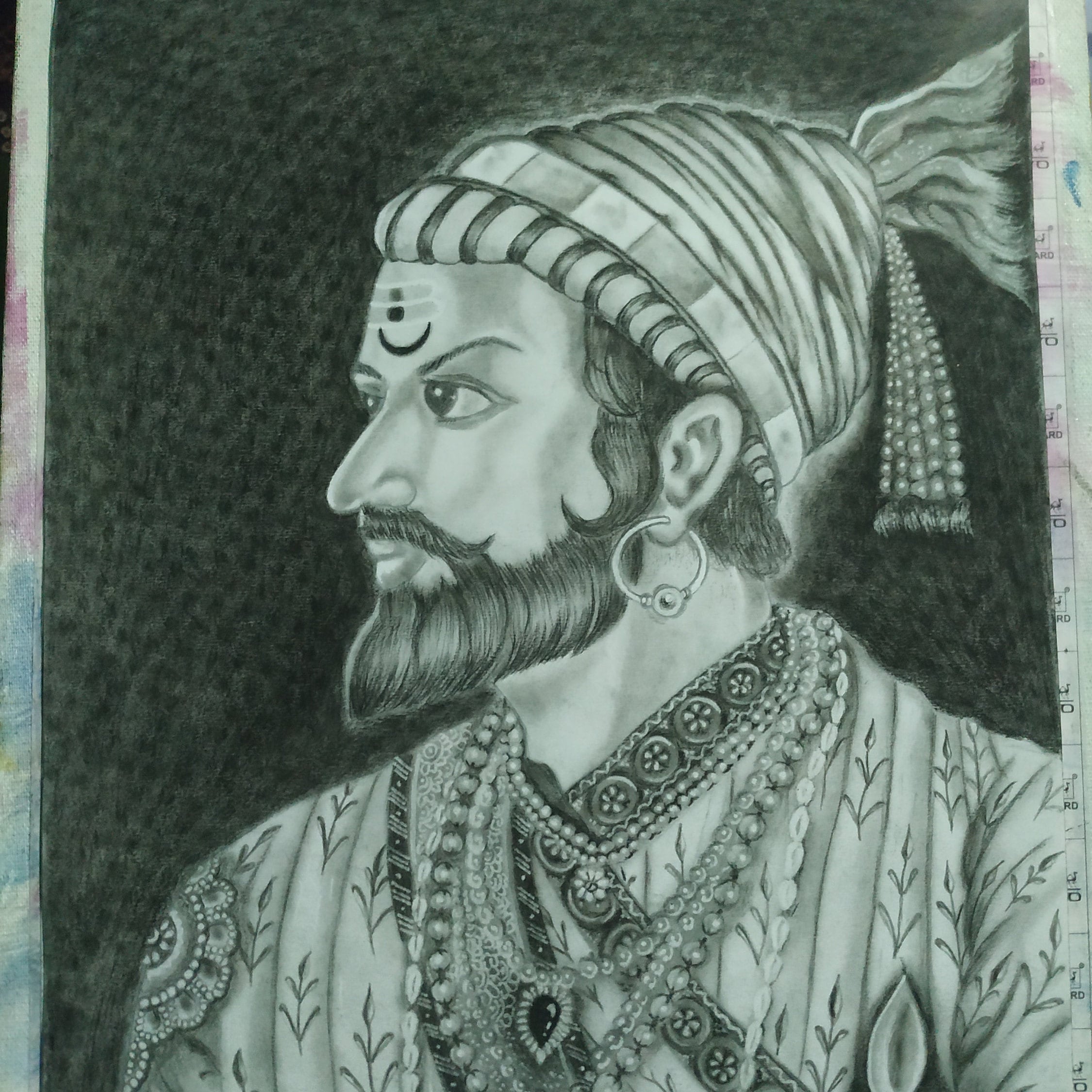 Chhatrapati Shivaji Maharaj Sketches