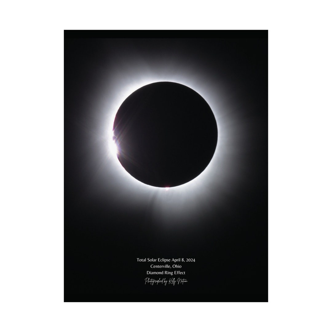 Eclipse Diamond Ring Effect - Ohio Total Solar Eclipse Ohio 2024 ...