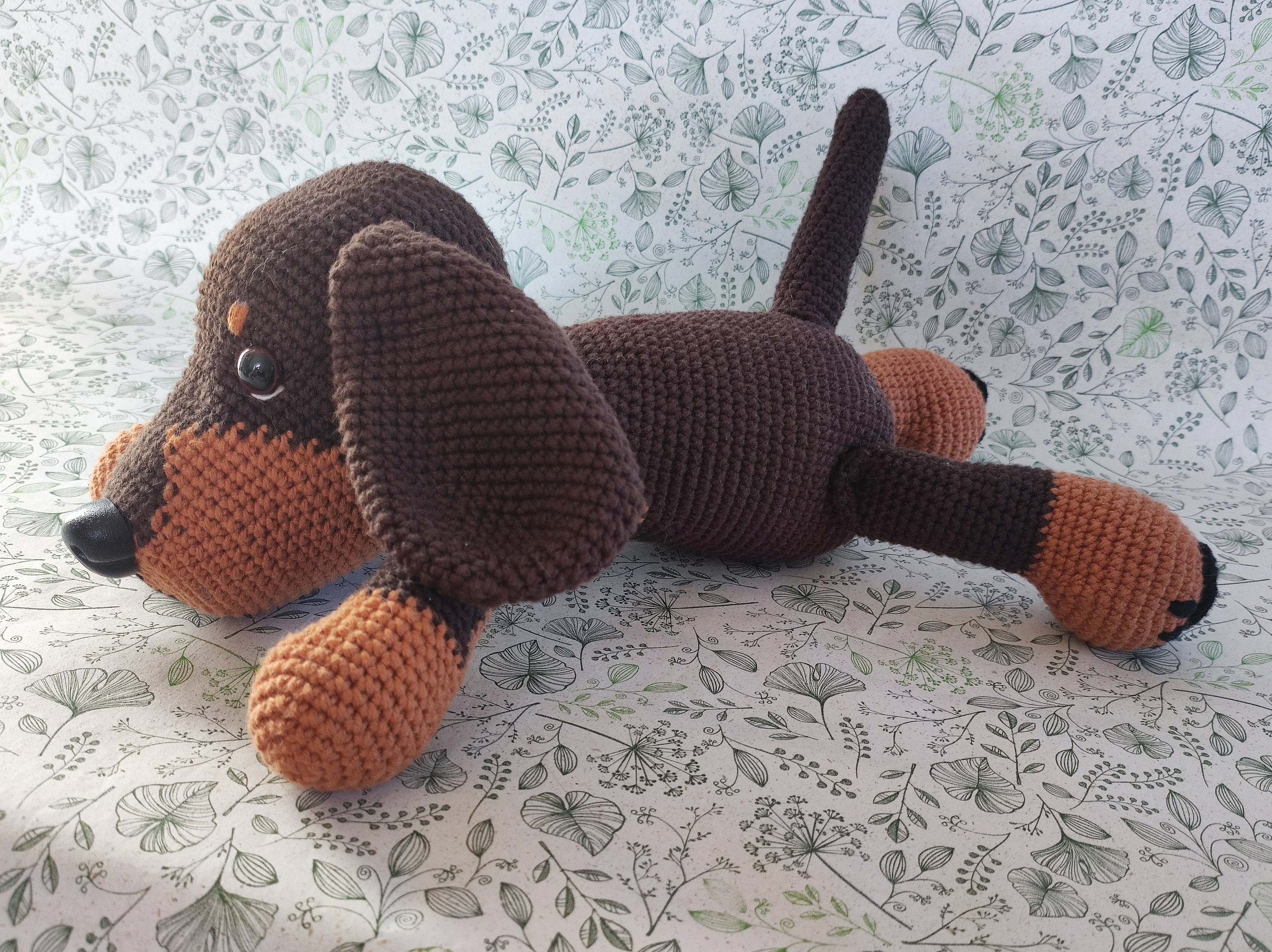 Dachshund Crochet Pattern - Etsy