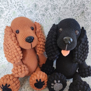 Cocker Spaniel Crochet Pattern - Etsy