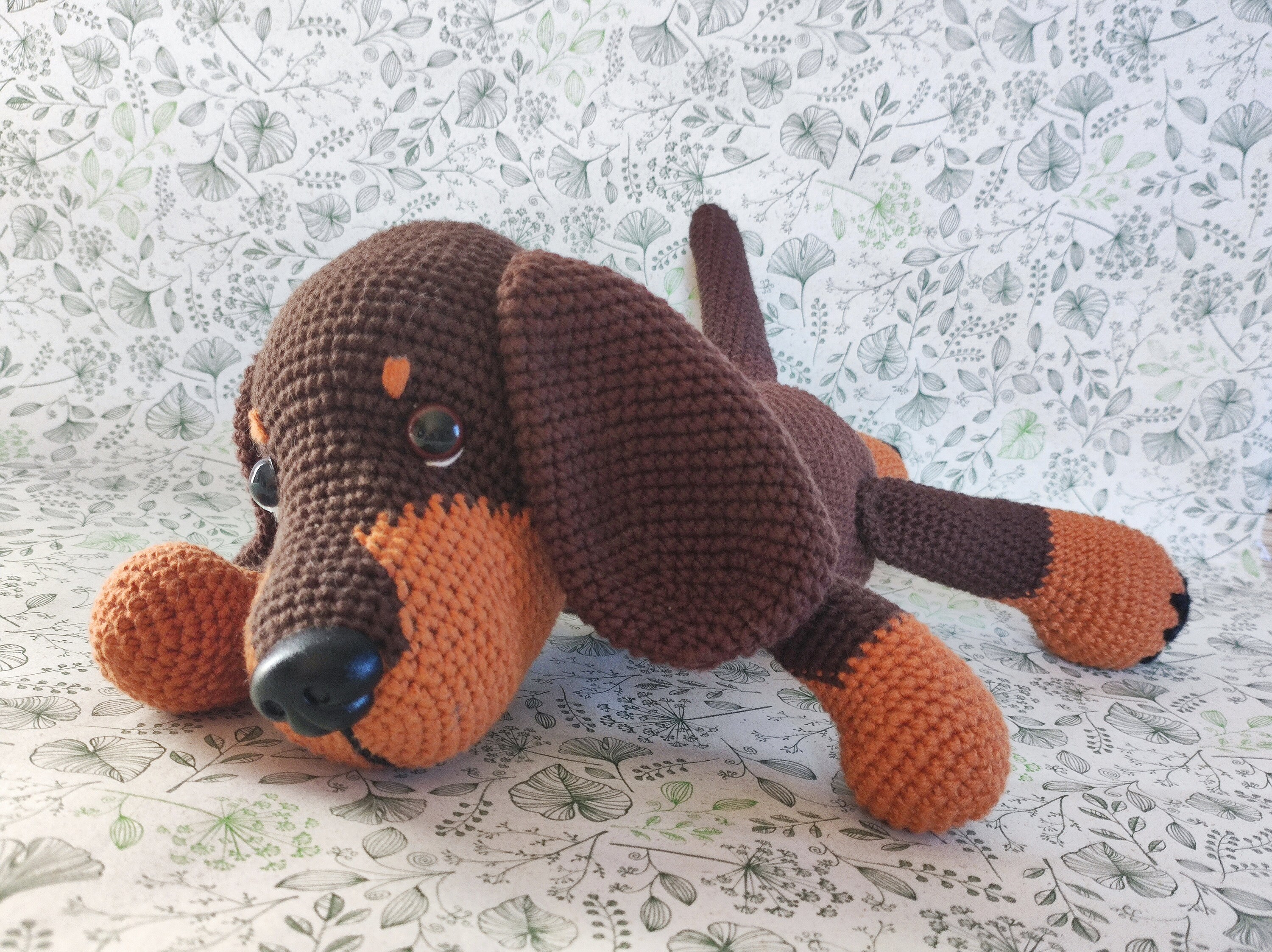 Dachshund Crochet Pattern - Etsy