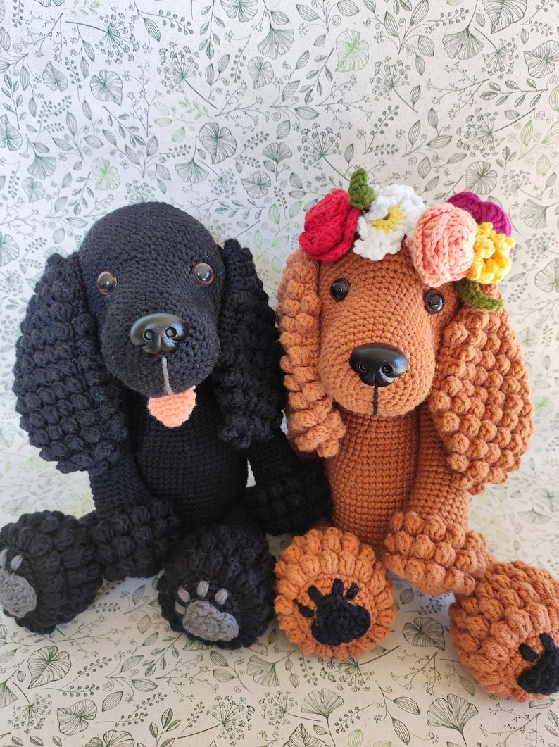 Cocker Spaniel Crochet Pattern - Etsy